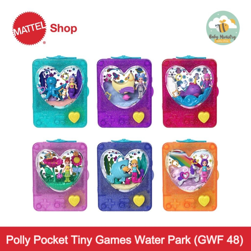 Jual FISHER PRICE (GWF48) POLLY POCKET TINY GAMES STYLE WATER PARK ...