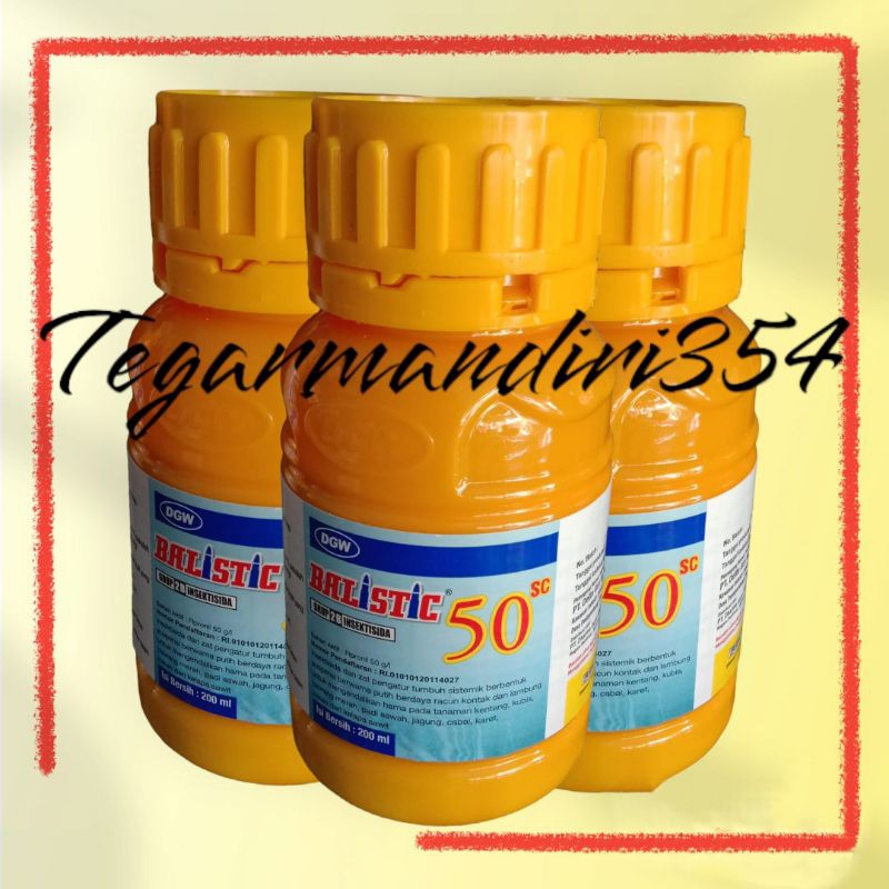 Jual insektisida balistic 50sc 250ml obat hama rayap dan ulat balistik ...