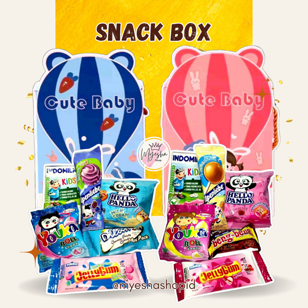 Jual SNACK BOX | SNACK BOK ULTAH | HAMPERS ULTAH | KADO ULTAH | HADIAH ...