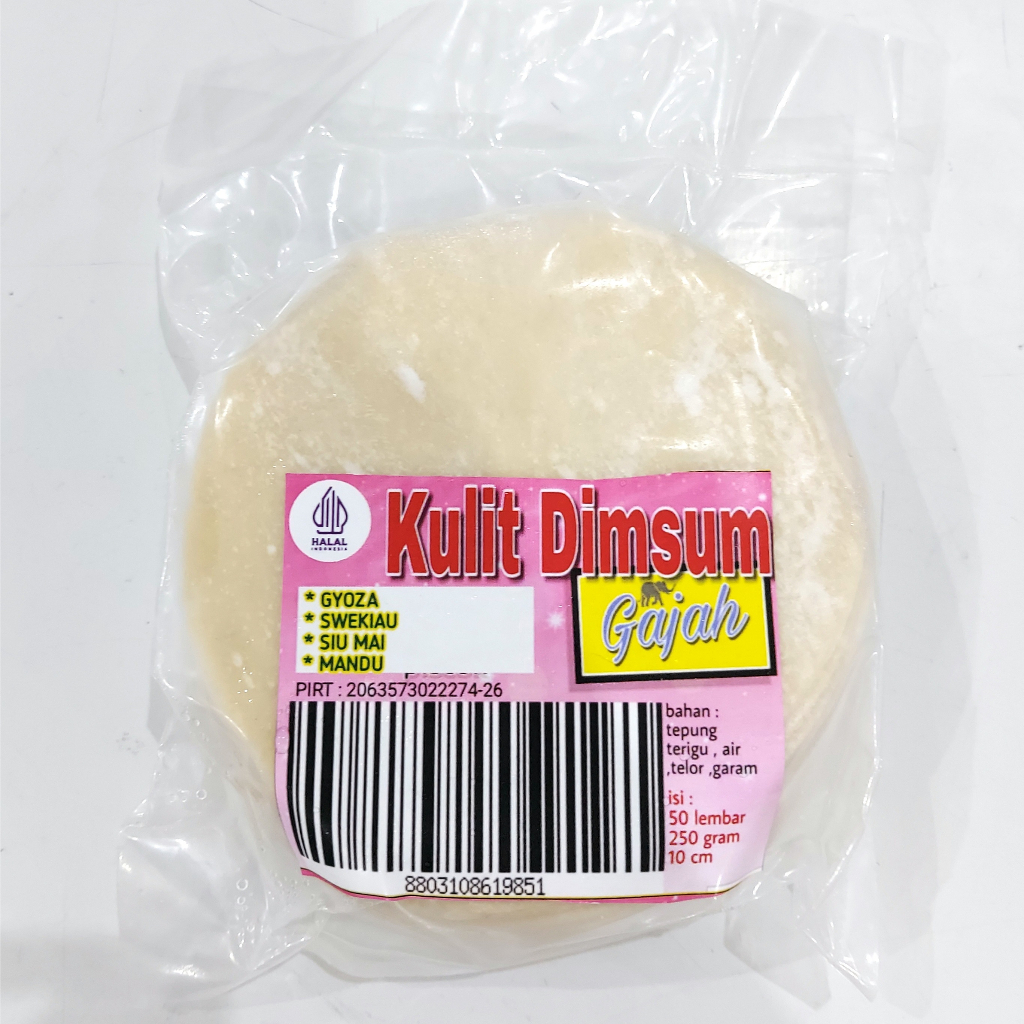 Jual Kulit Dimsum Gajah 10cm isi 50 pcs – Mandu - Swekiau - Siomay ...