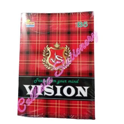 Jual BUKU TULIS VISION BOXY PANJANG 42 LEMBAR PER PACK/BUKU TULIS ...
