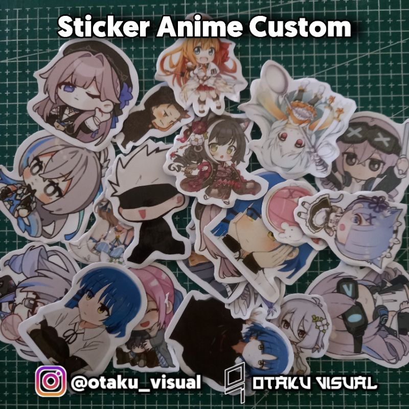 Jual Sticker Anime Custom | Shopee Indonesia