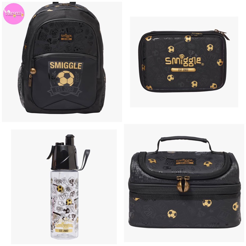 Jual Smiggle Backpack Express Gold Planet Army Hijau Blue Shark Unicorn ...