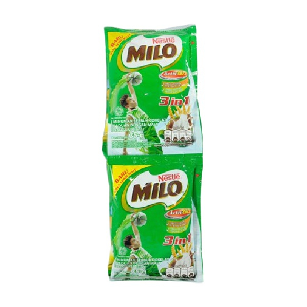 Jual MILO 3 IN 1 ACTIV GO RENCENG 10X34GR | Shopee Indonesia