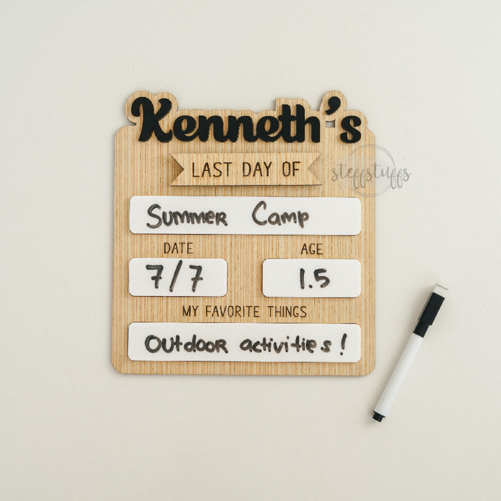 Jual First Day Board | Hari Pertama Sekolah Papan Nama Anak Props Foto ...