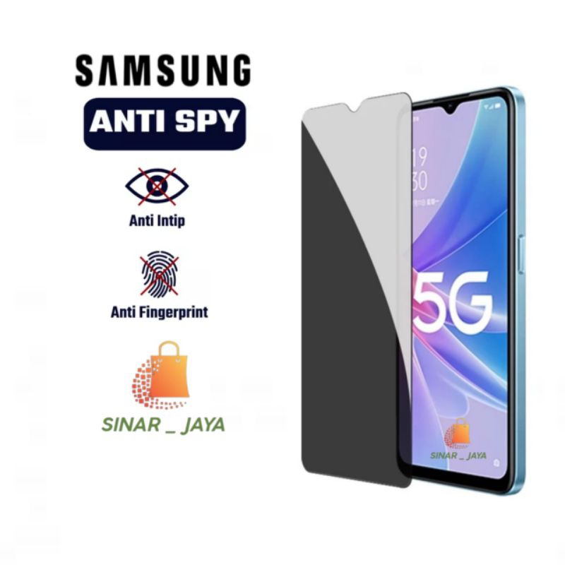Jual Tempered Glass Anti Spy Privacy Samsung A06 4G A16 5G A02 A02s A03 A03s A03 Core A04 A04s ...