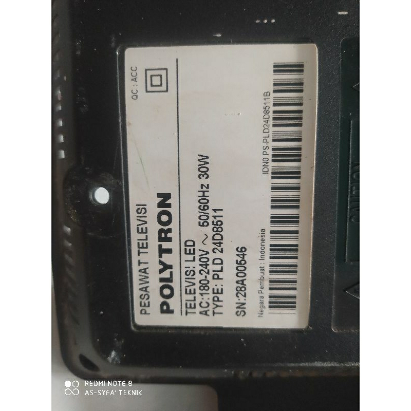 Jual mainborad tv led polytron 24d8511 | Shopee Indonesia