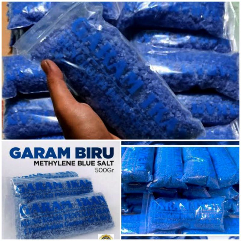 Jual Garam Ikan Biru antibiotik blue salt 1/2 kg | Shopee Indonesia