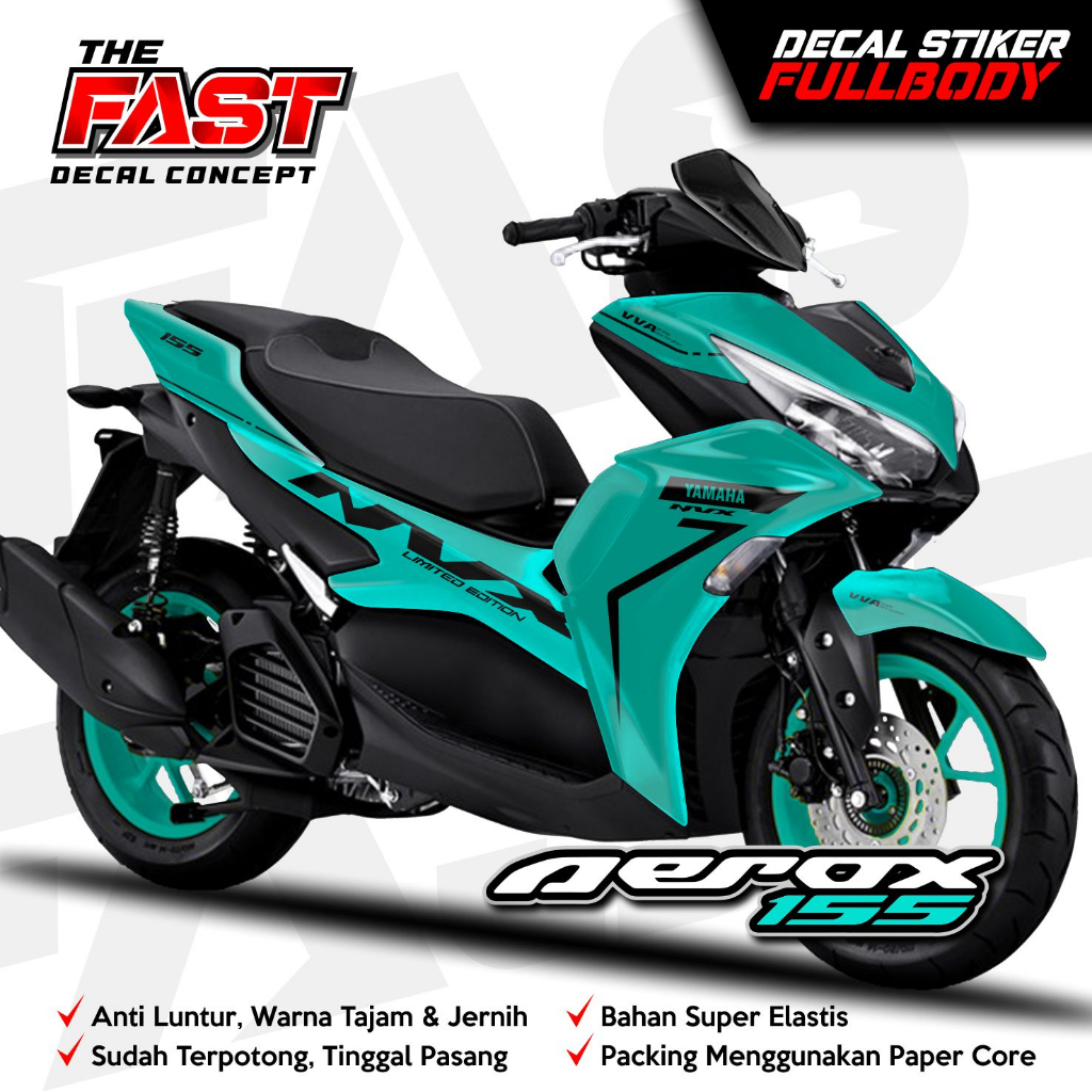 Jual BISA COD Decal Sticker Aerox New NVX Variasi Fullbody All New ...