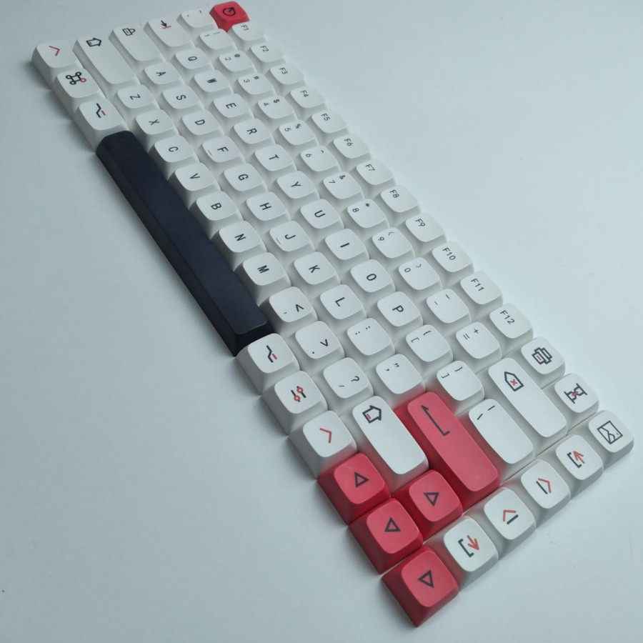 Jual Keycaps Keycap Keyboard XDA Kon Momo Colorways PBT Dye Sub ...