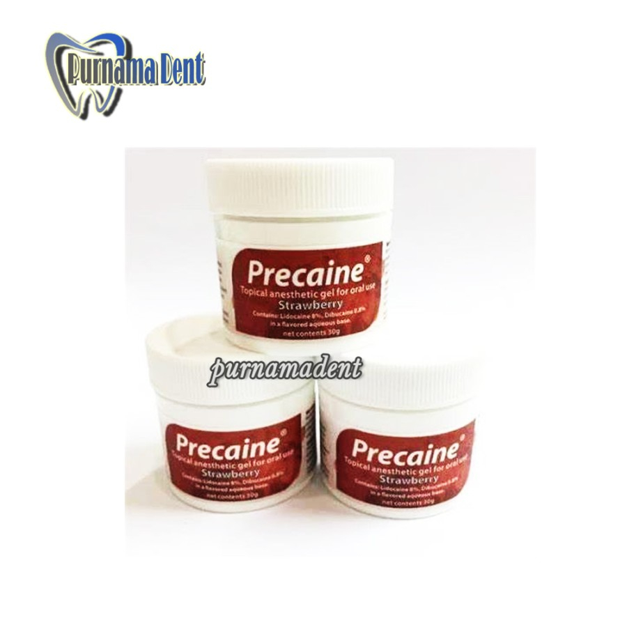 Jual Precaine precain topical gel anesthetic anestesi topikal dental ...