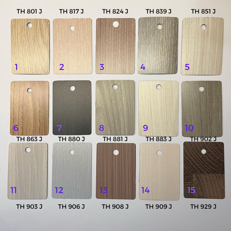 Jual Sample Material HPL Taco - Kode (J) | Material Interior | Shopee ...