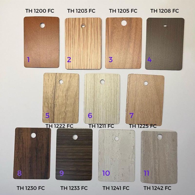 Jual Sample Material HPL Taco - Kode (FC) | Material Interior | Shopee ...