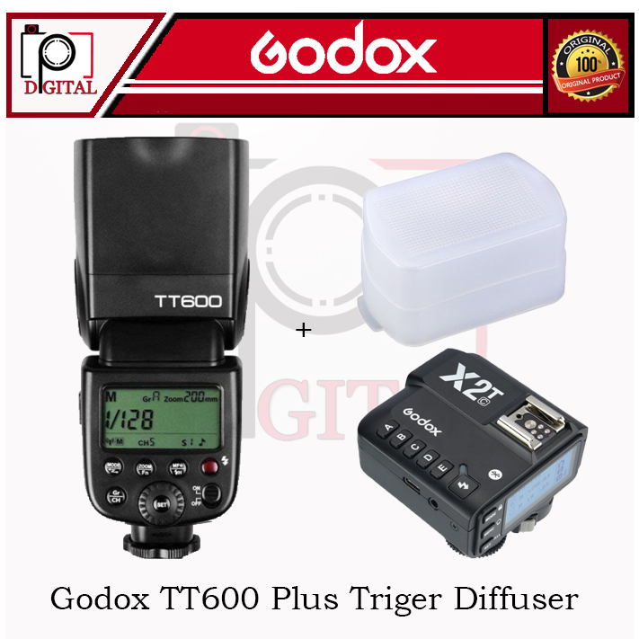 Jual Godox TT600 TT-600 Universal Flash Speedlite | Shopee Indonesia