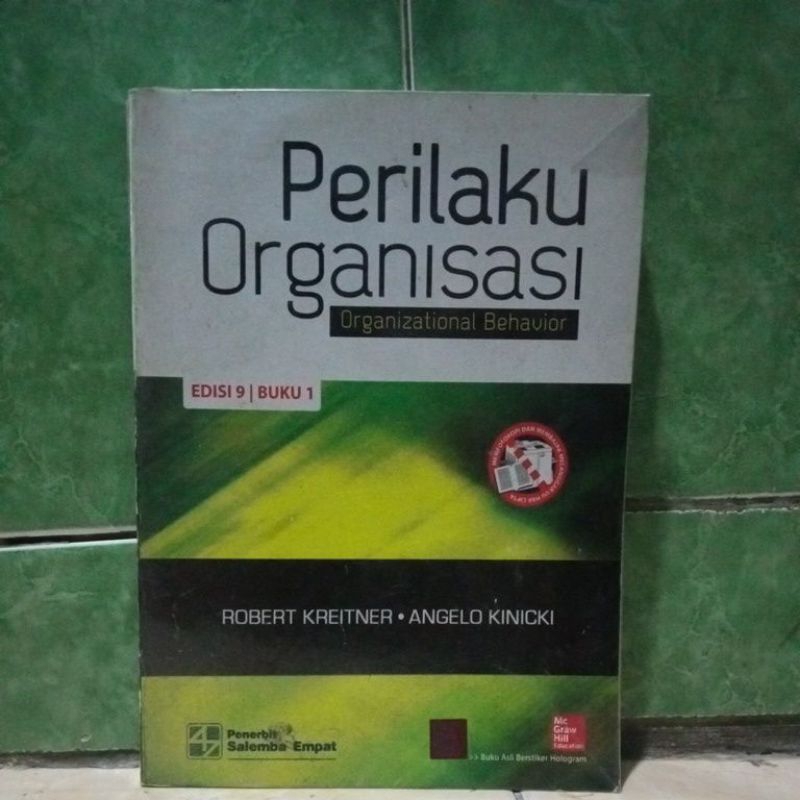 Jual perilaku organisasi edisi 9 buku 1 ROBERT KREITNER | Shopee Indonesia