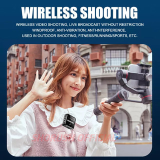 Jual Shorush N7 Professional Microphone Mic Clip On Wireless Kotak Mic ...