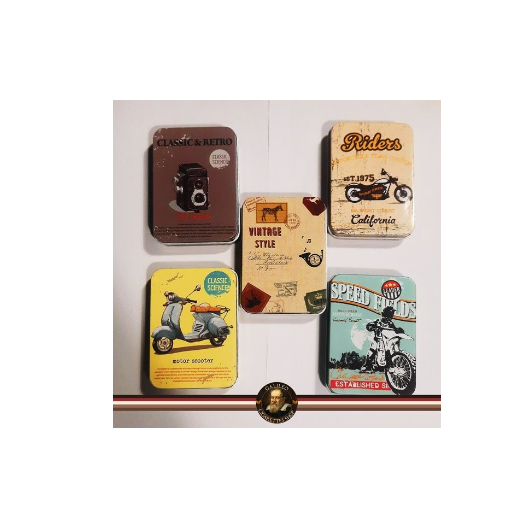 Jual Wadah Kotak Kaleng Tembakau Rokok Model Vintage accessories ...