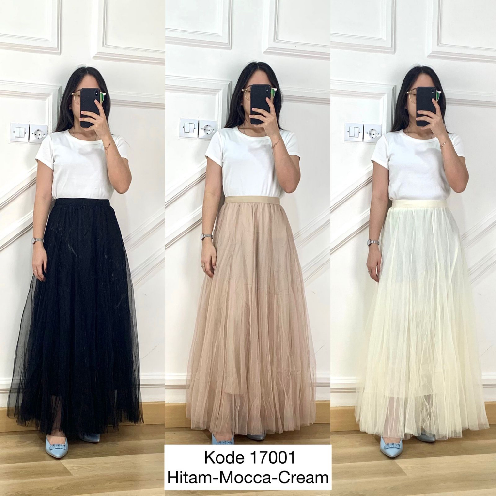 Jual 17001 ROK TUTU WANITA ROK TUTU PANJANG PREMIUM | Shopee Indonesia