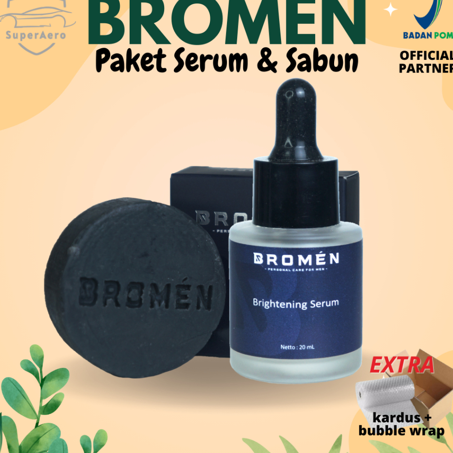 Jual SUPERAERO BROMEN PAKET HEMAT BROMEN SABUN + BROMEN SERUM | Shopee ...