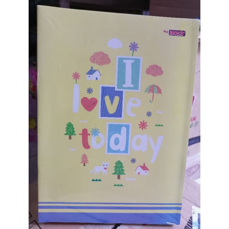 Jual Buku tulis big boss ukuran boxy 42lembar(6buku) | Shopee Indonesia
