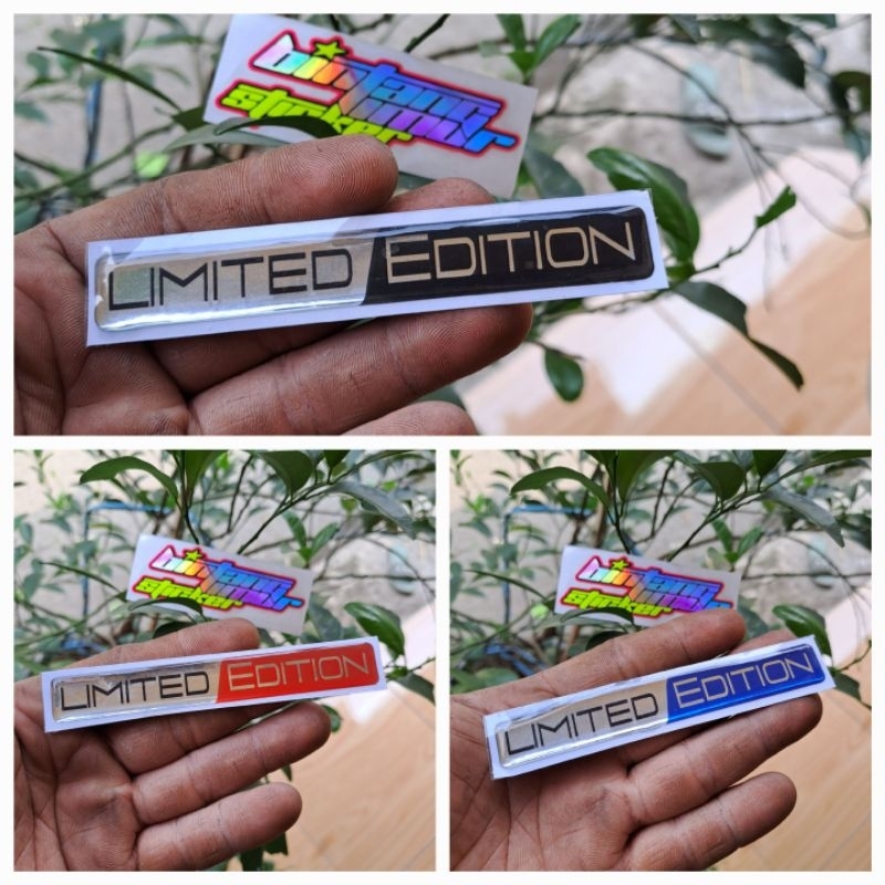 Jual STICKER STIKER TIMBUL LIMITED EDITION 3D | Shopee Indonesia