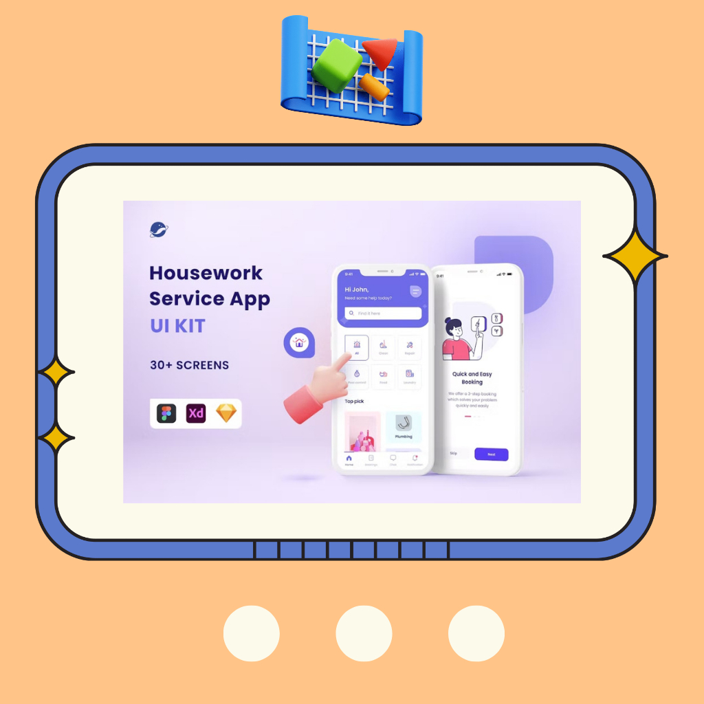 Jual Kumpulan template Figma 100+ Buat Desain UI | Shopee Indonesia