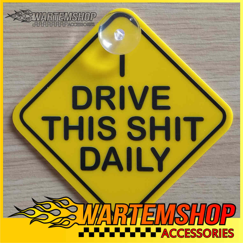 Jual CAR SIGN BOARD I DRIVE | Shopee Indonesia
