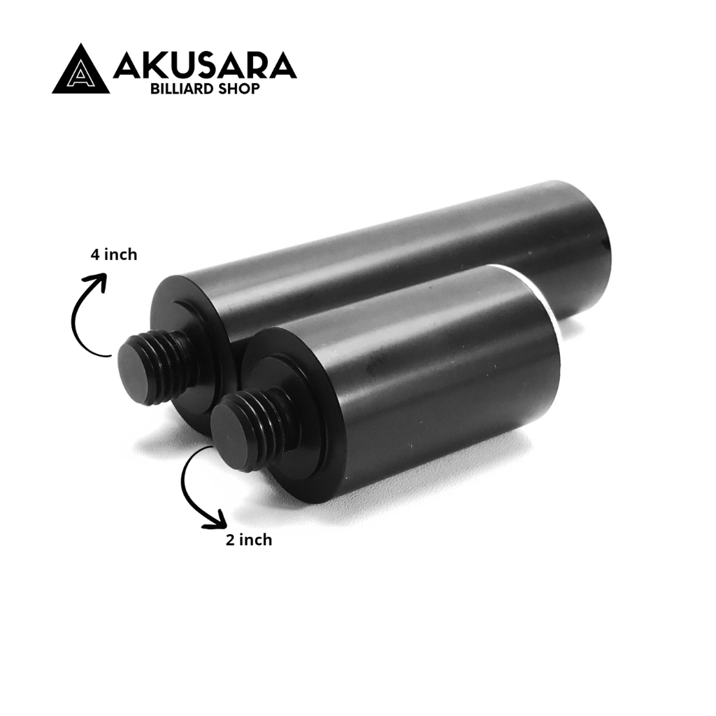 Jual Alumunium Custom Cue Extender Billiards Pool Cue Extension 2inch ...