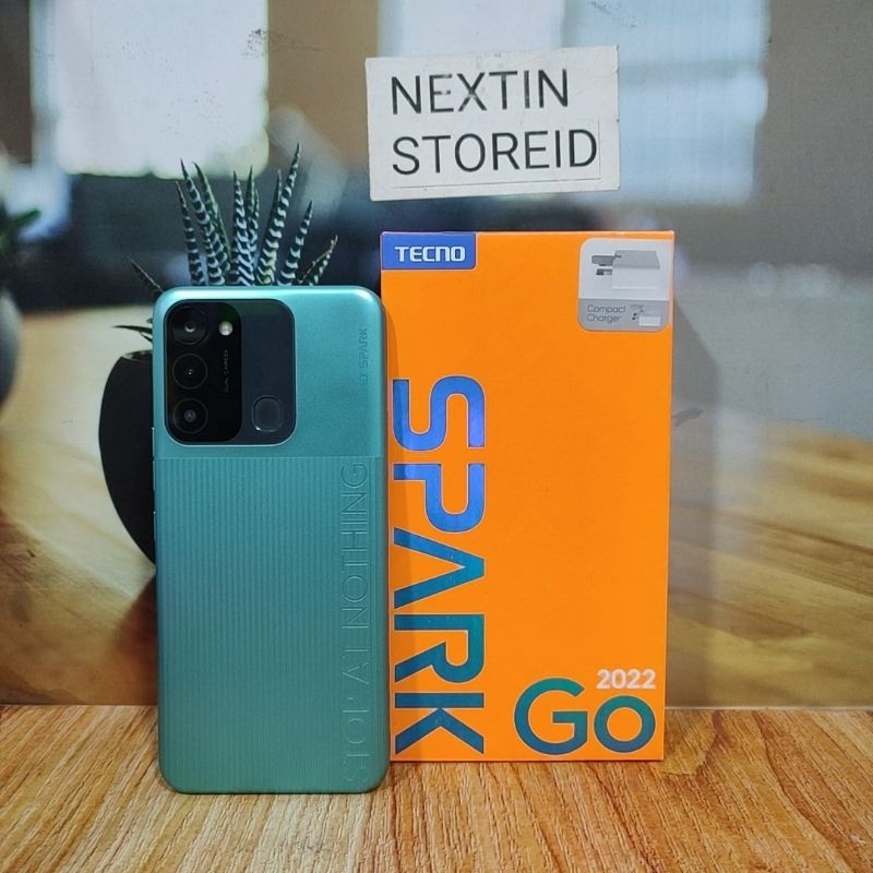 Jual TECNO SPARK GO 2022 2/32 SECOND FULLSET | Shopee Indonesia
