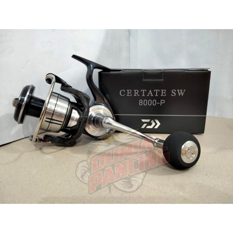 Jual Reel Daiwa Certate SW 8000-P Model 2021 Garansi Resmi Daiwa ...