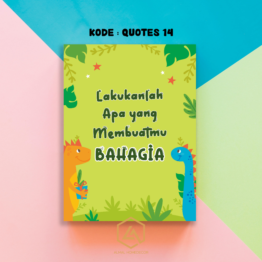 Jual Wall Decor Quotes Motivasi Untuk Anak | Shopee Indonesia