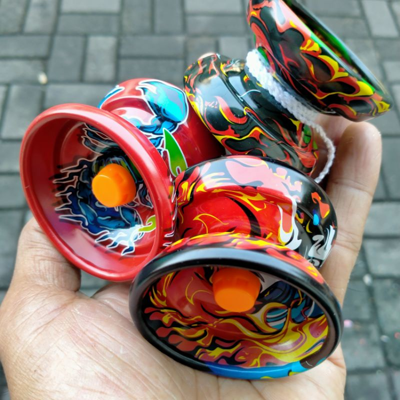 Jual Yoyo BESI NAGA YOYO METAL NAGA Yoyo murah - satuan - acak - YOYO ...