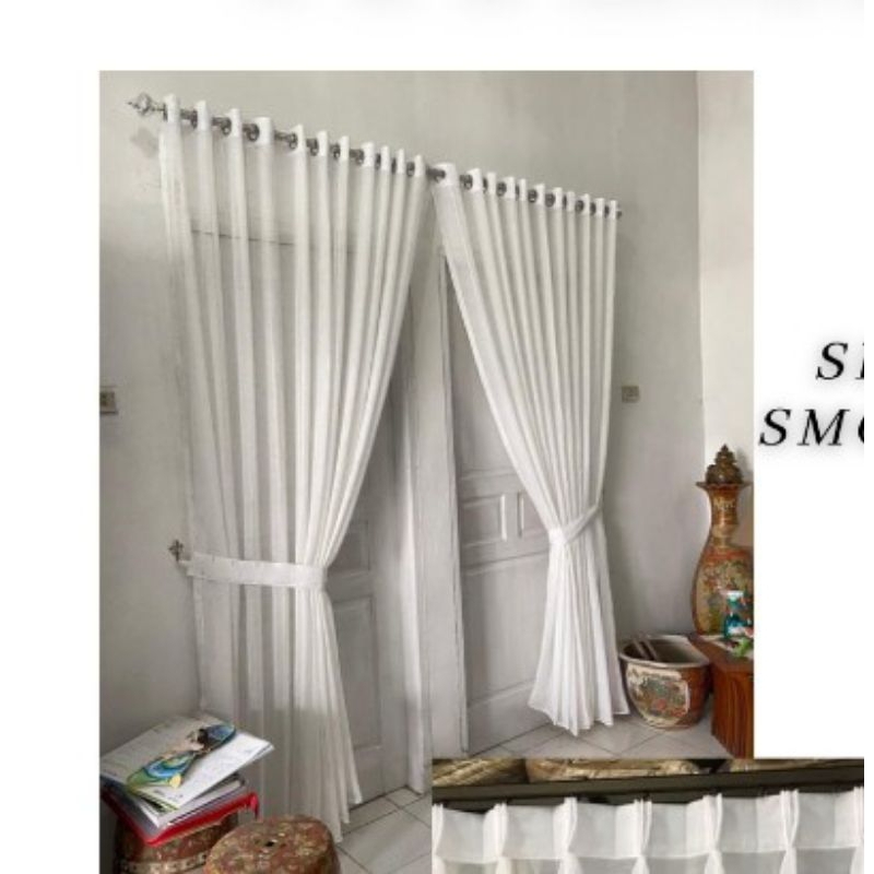 Jual Gordyn/ pitras jendela dan pintu pelengkap suasana rumah semakin ...