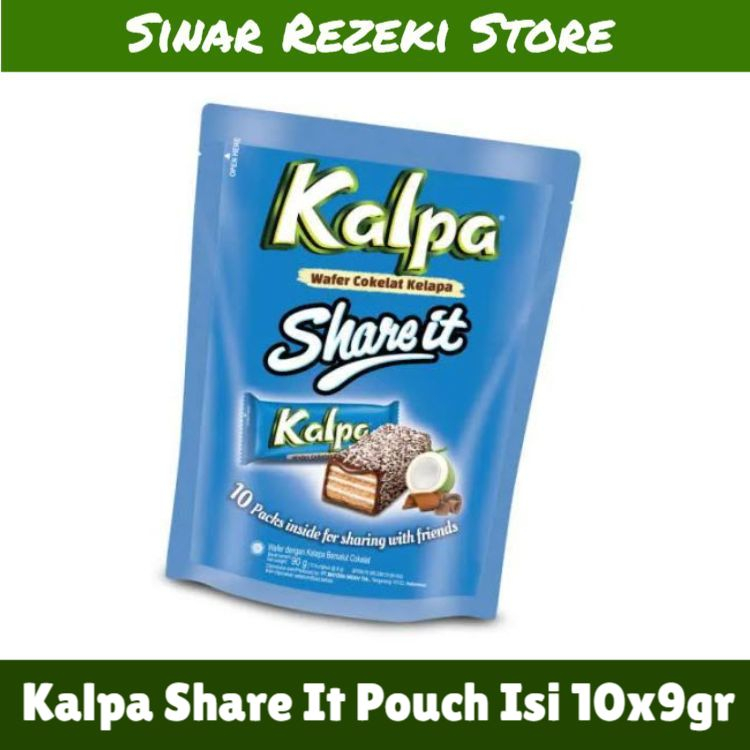 Jual Kalpa Share It 10 pcs / wafer / makanan ringan / kalpa Share It ...