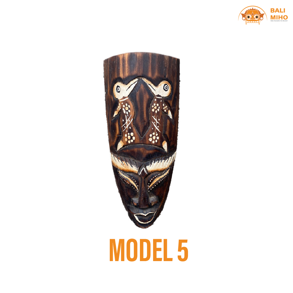 Jual Patung Topeng Suku Asmat Mini 20 cm - Topeng Kayu Dekorasi Dinding ...