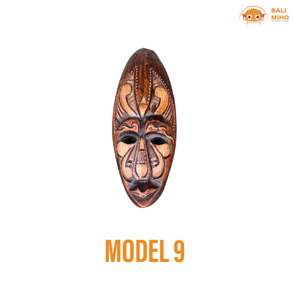 Jual Patung Topeng Suku Asmat Mini 20 cm - Topeng Kayu Dekorasi Dinding ...