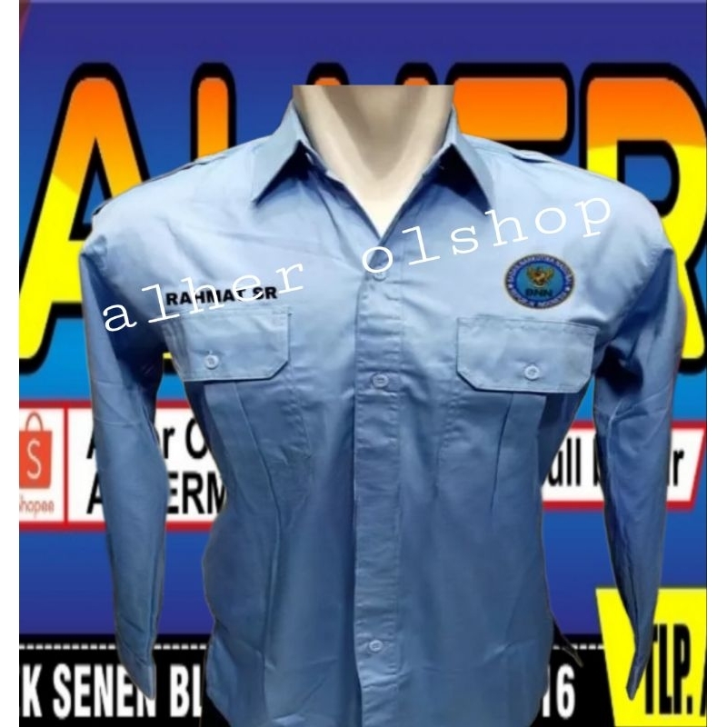 Jual Kemeja BNN baju BNN seragam BNN Pdh BNN seragam BNN kemeja kerja ...