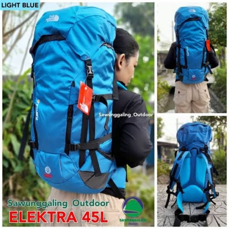 Jual Tas Gunung TNF 45 liter # Tas Hiking # Tas Ransel Gunung # tas ...