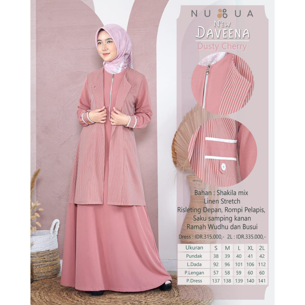 Jual TERBARU DAVEENA DRESS BY NUBUA | Shopee Indonesia