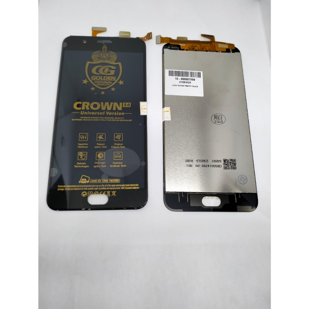 Jual LCD TOUCHSCREEN VIVO Y69 ORI BLACK / WHITE | Shopee Indonesia