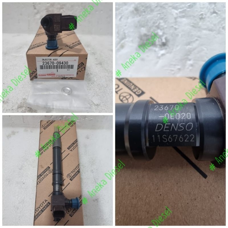 Jual nozzle injector assy hilux revo Innova reborn 2GD 23670-0E020 ...