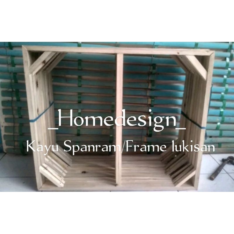Jual Kayu Spanram/Frame Untuk Banner,Lukisan | Shopee Indonesia