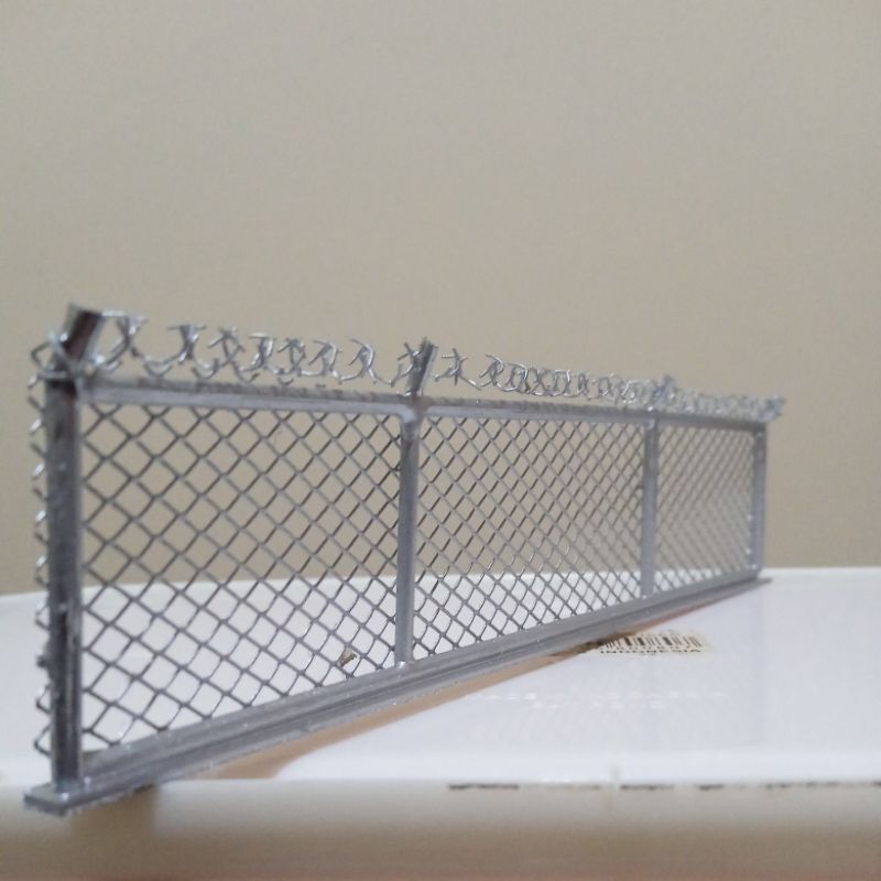 Jual miniatur pagar besi sklaa 1:87/HO | Shopee Indonesia