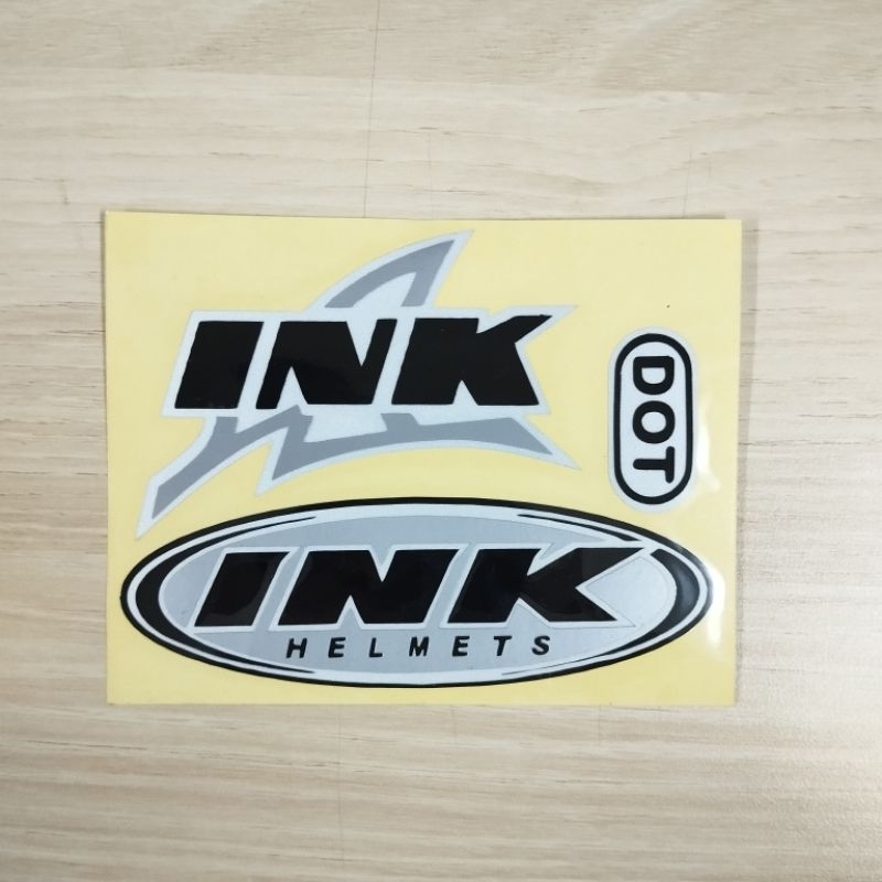 Jual Stiker Ink 1 sett Stiker helm INK one sett stiker helm ink ...