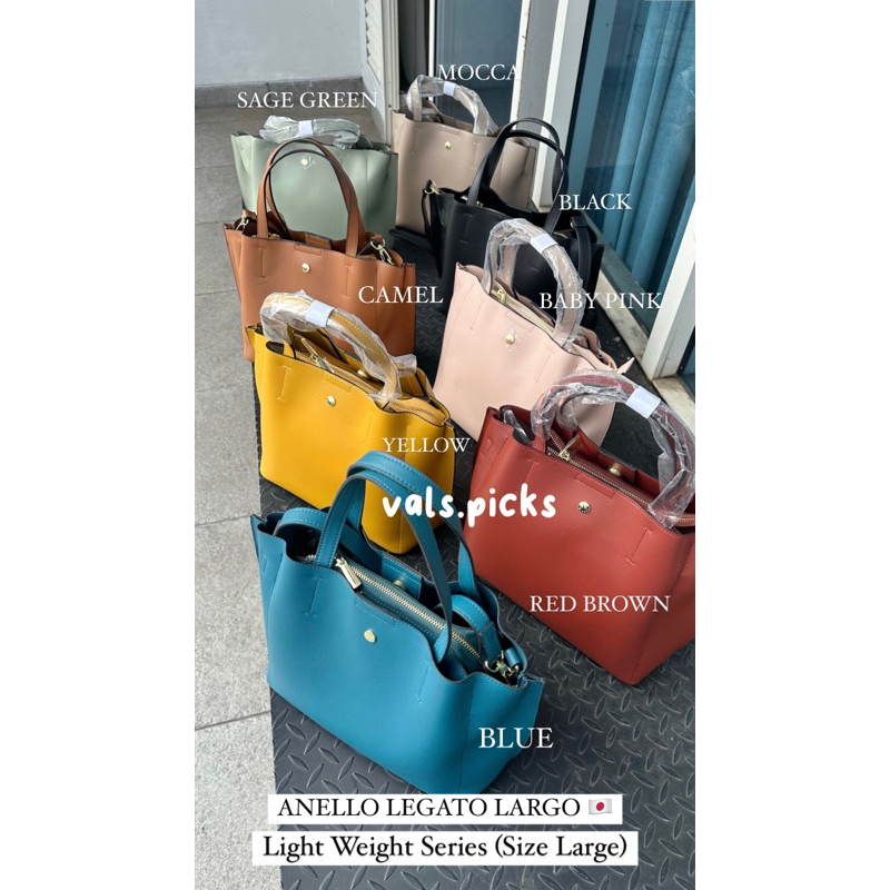 Jual Anello Legato Largo Lightweight Bag | Shopee Indonesia