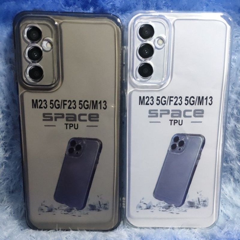 Jual Soft Case Original Space Transparan Samsung M23 5G Silikon+Protec ...