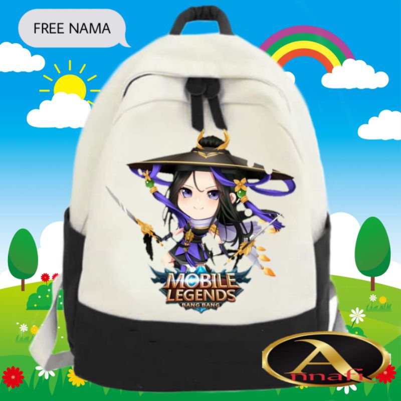 Jual kantong Tas Ransel anak TK SD motif mobile legends | Shopee Indonesia