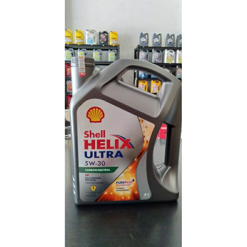 Jual Shell Helix Ultra SP 5w30 kemasan galon 4L | Shopee Indonesia