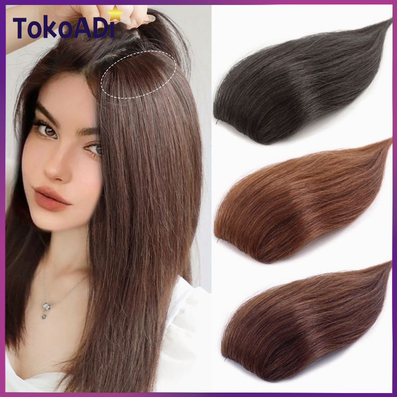Jual Hair Clip Rambut Thickening Wig 25CM Pad Rambut Sampingan yang ...