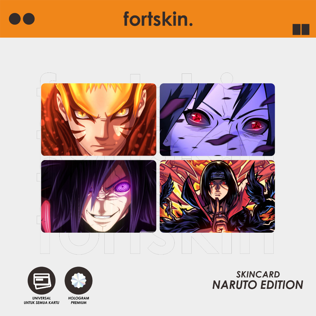 Jual SKIN CARD ATM NARUTO SERIES | Shopee Indonesia